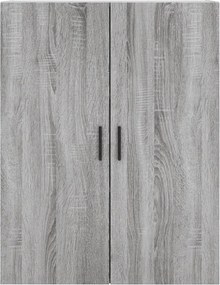 Skříň highboard šedá sonoma 69,5 x 34 x 180 cm kompozitní dřevo 3195809