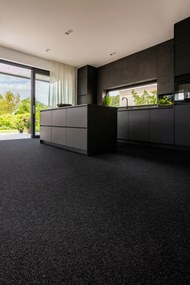 Condor Carpets, Metrážový koberec Classica 87, zátěžový, na míru, šíře 4m,5m, šedá, ab (mřížka), chodba / předsíň