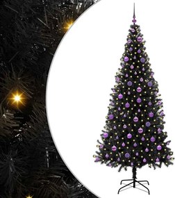 Vánoční stromeček Černá 210 cm PVC 3396493