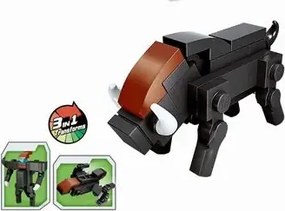 Qman Multivariant Combat Team 2103-7 Divočák 3v1 / Stavebnice / 27 díl