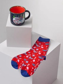 Sinsay - Vánoční dárková sada: hrnek a ponožky Stitch - vícebarevná