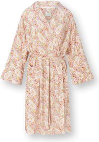 Pip Studio Naomi kimono Kairi Bloom, červené (Kimono z měkké strečové viskózy)