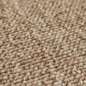 Spoltex, Metrážový koberec Balance 67 béžový, na míru, šíře 4m, béžová, filc, chodba / předsíň