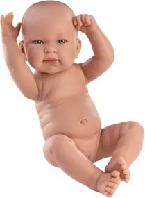 Llorens 73802 NEW BORN HOLČIČKA - realistická panenka miminko s celovi