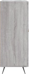 vidaXL Příborník 69,5 x 34 x 90 cm kompozitní dřevo [830234] Barva: bílá s vysokým leskem