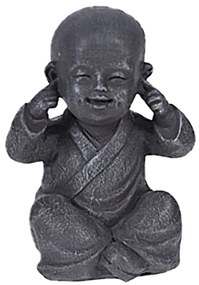 Poop Soška Buddha Neslyším zlo, 15 cm