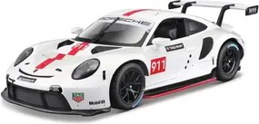 Bburago RACE Porsche 911 RSR bílá / 1:24 / od 3 let