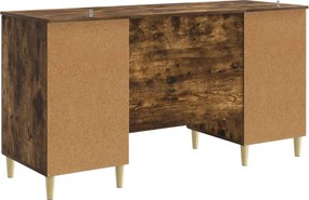 Stůl Kouřový dub 142,5 x 50 x 75 cm Kompozitní dřevo 3414617