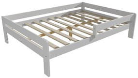 Vomaks Dětská postel se zábranou VMK003C KIDS Rozměr: 100 x 200 cm, Barva: barva bílá