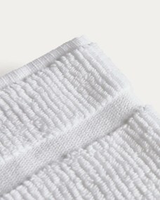 Bílý froté bavlněný ručník 30x50 cm Olvira – Kave Home