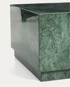 Zelený mramorový konferenční stolek 50x100 cm Sorein – Kave Home