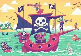 Ravensburger Puzzle  Play Piráti a země na dohled / 2x24 dílků / od 4