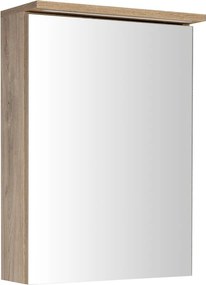 Aqualine Aqualine, KAWA STRIP Galerka s LED osvětlením 50x70x22cm, dub emporio, WGL35S