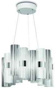 Slamp La-Lollo white suspension M, designové závěsné svítidlo, 40W LED 2700K stmívatelné, průměr 48cm