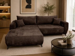 XXXLutz ROHOVÁ SEDAČKA, textil, hnědá P & B - Sedací soupravy - 00000F001605
