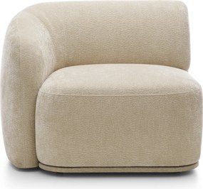PCo Modul k sedací soupravě BONO 1L/1R 95 cm Roh pohovky: Pravý roh, Barva látky: Hnědá (Dress me 10)