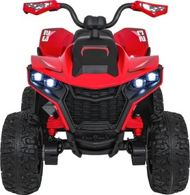 Ramiz Čtyřkolka Fast Wheel červená
