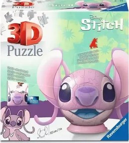 Ravensburger 3D Puzzle-Ball Disney: Disney: Angel / 72 dílků / od: 6 l