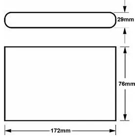 LED Venkovní nástěnné svítidlo FLOW LED/6W/230V IP54 černá