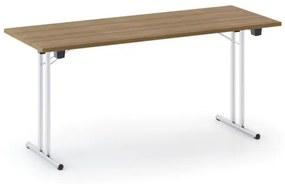 Skládací konferenční stůl Folding, 1600x800 mm, ořech