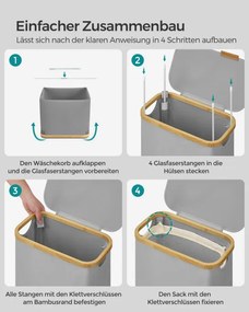 Prádelní koš 65L LCB506G01