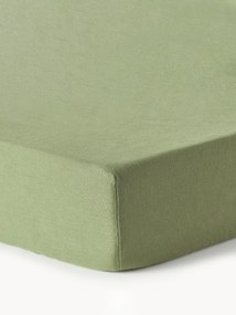 Napínací prostěradlo na topper z praného lnu Airy