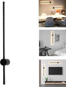 Led nástěnná lampa dlouhá, moderní linie do jídelny 60 cm, slim loft
