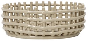 FERM LIVING Mísa Ceramic Centrepiece, Cashmere