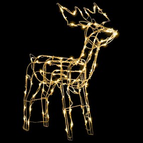 3dílná vánoční světelná dekorace sobi 229 LED diod 289962
