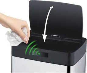 Lamart LT8044 Bezdotykový odpadkový koš 45L / nerez