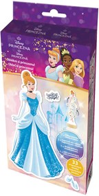 JIRI MODELS Magnetické oblékání + omalovánky Disney Princezny Popelka 2