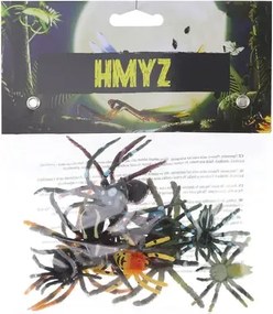 ORION Figurky pavouci mix / 10 ks / plast / 6 cm / od 3 let