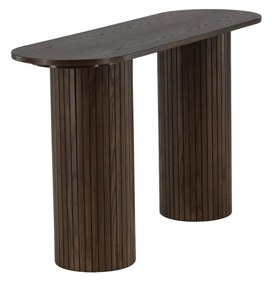 Odkládací stolek Bianca, hnědý, 40x130