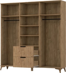 Šatní skříň Entsian 185 cm dub Artisan