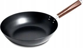 Pekingský wok z uhlíkové oceli, průměr 30 cm