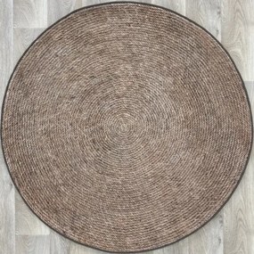 Protiskluzový koberec BARI PRINT 250738W-1 kruh