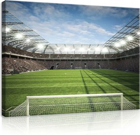 Obraz 100x75 Fotbalový stadion hřiště tribuny sport soutěže architektura