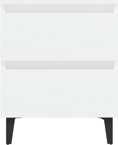 vidaXL Noční stolek 40 x 35 x 50 cm dřevotříska [805869] Barva: Černá