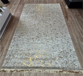 HU Moderní koberec v béžovo-zlatých odstínech Parys Creme-Gold Rozměr: 50x80 cm