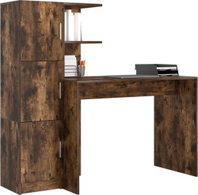 Stůl Kouřový dub 133.5 x 50 x 124 cm 2 ks 3337293