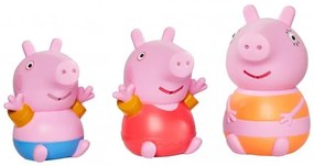 Hračka do vody toomies - prasátko peppa pig, maminka a tom - stříkající hračky do vody