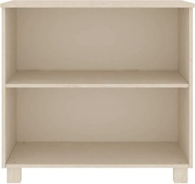 Příborník HAMAR medově hnědý 85 x 35 x 80 cm masivní borovice 340500