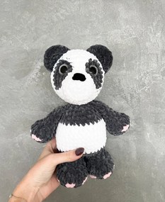 Vali Crochet Háčkovaná Panda