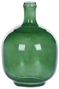 Sklo Dekorativní váza 24 Zelená PARATHA Beliani