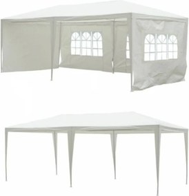 Zahradní párty stan, bílá, 3x6 m, TEKNO TYP 2