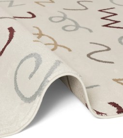 Hanse Home, Dětský koberec Adventures 106422 Cream Multicolor kruh, 160x160 (průměr) kruh, vícebarevná, dětský pokoj