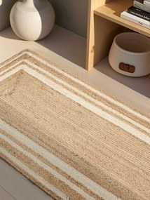 Hanse Home, Běhoun Looma 106301 Natural Gold Ivory, 70x200, béžová, chodba / předsíň
