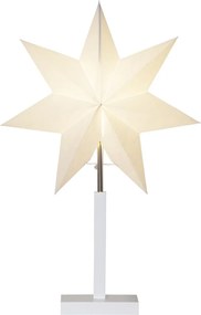 Star trading Stolní lampa hvězda KARO V.55 cm bílá