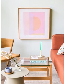 Konferenční stolek se skleněnou deskou v přírodní barvě 52x66 cm Ledge – Hübsch