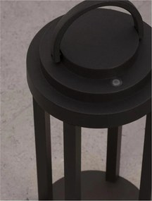 NV 9492700 Venkovní stolní lampa MOCHA antracitový hliník a čiré sklo LED 2W 3000K 5V DC 96st. IP54 - NOVA LUCE